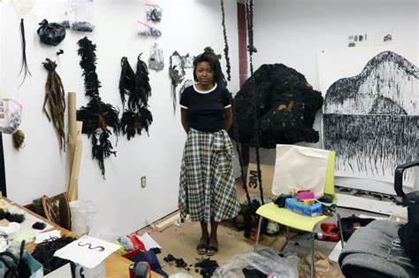 Adebunmi Gbadebo is a visual artist who creates sculptures, paintings ...